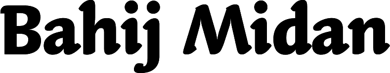 Bahij Midan Black font | Fonts2u.com