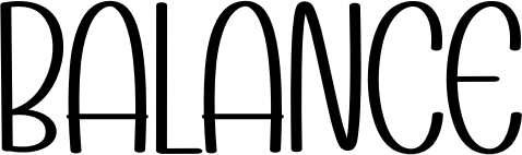 Balance font | Fonts2u.com