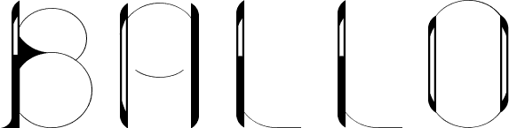 Ballo font | Fonts2u.com