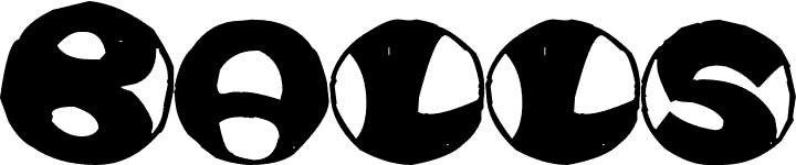 Balls font