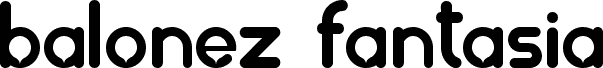 balonez fantasia br font