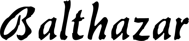 Balthazar Regular font