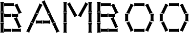 Bamboo Regular font