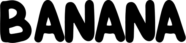 Banana font | Fonts2u.com