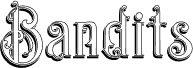 Bandits Outline font | Fonts2u.com