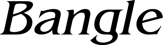 Bangle Italic font | Fonts2u.com