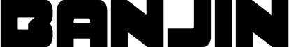 Banjin Scanlines font