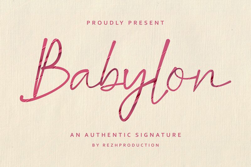 Babylon font | Fonts2u.com