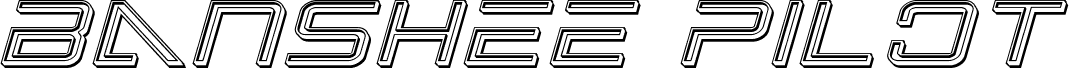Banshee Pilot Condensed font | Fonts2u.com
