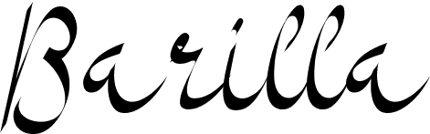Barilla font