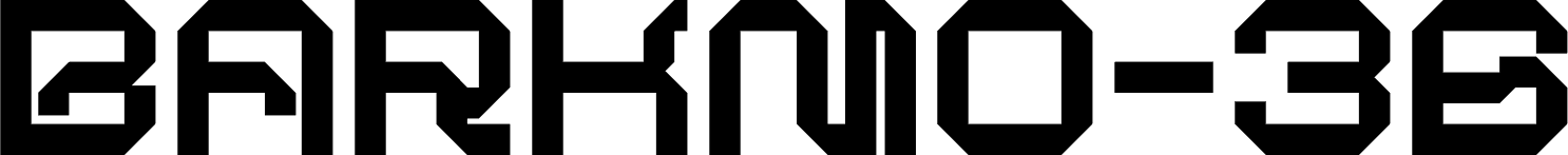 BARKMO-36 font | Fonts2u.com