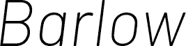 Barlow Regular 字体