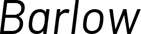 Barlow Regular font