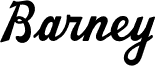 Barney font