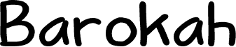 Barokah font