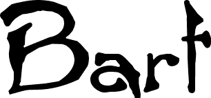 Bart Bold font | Fonts2u.com