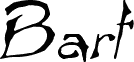 Bart Bold font | Fonts2u.com