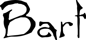 Bart Normal font