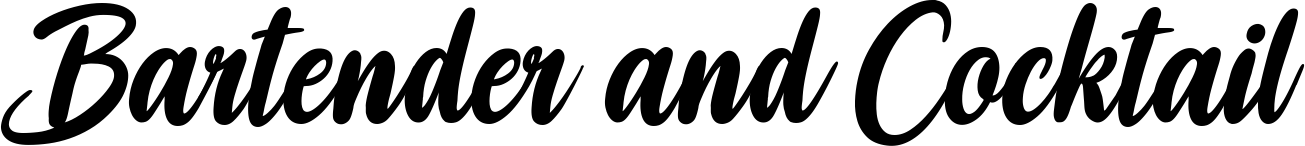 Bartender and Cocktail font | Fonts2u.com