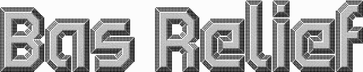 Bas Relief Regular font | Fonts2u.com