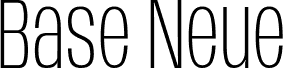 Base Neue Condensed font | Fonts2u.com