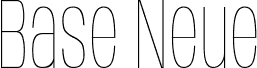 Base Neue Condensed Bold font | Fonts2u.com