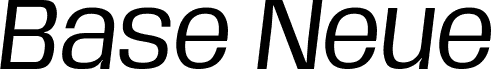 Base Neue Expanded Semi Bold font | Fonts2u.com