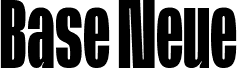 Base Neue Condensed Extra Bold font | Fonts2u.com