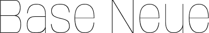 Base Neue Wide font | Fonts2u.com