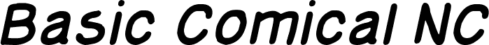 Basic Comical Regular NC font | Fonts2u.com