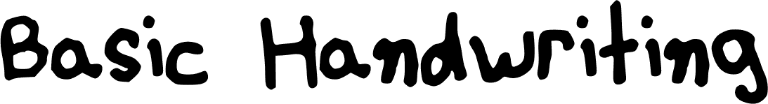 BasicHandwritingDefault font | Fonts2u.com