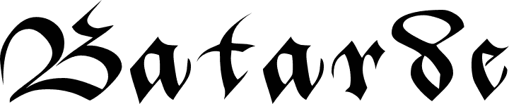Batarde font | Fonts2u.com