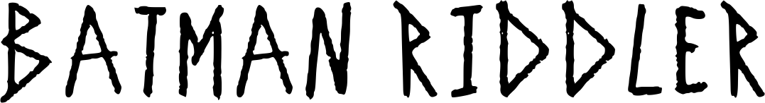 Batman Riddler Regular fonte | Fonts2u.com