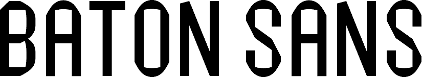 Baton Sans font