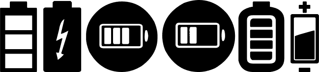 Battery Icons font | Fonts2u.com