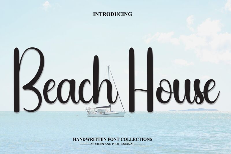 Beach House font | Fonts2u.com
