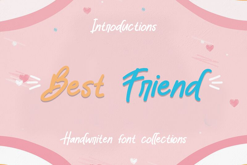 Best Friend font