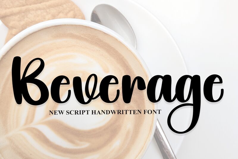 Beverage font | Fonts2u.com
