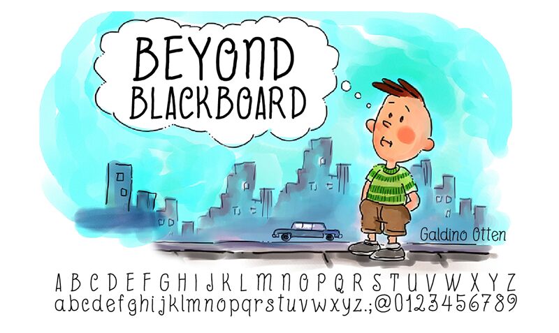 Beyond Blackboard Bold fonte | Fonts2u.com