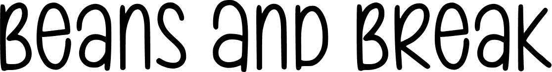 Beans And Break font | Fonts2u.com
