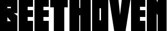 BeethovenRough font | Fonts2u.com