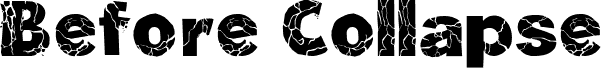 Before Collapse Italic font | Fonts2u.com