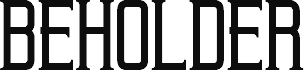 Beholder Capitals Flat Regular font