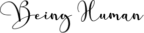 being human Italic font | Fonts2u.com