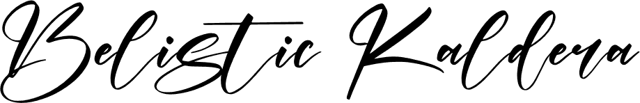 Belistic Kaldera font | Fonts2u.com