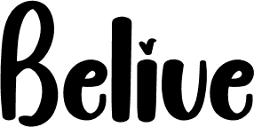 Belive font