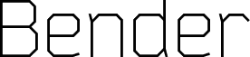 Bender-BlackItalic font | Fonts2u.com