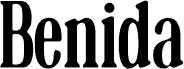 Benida Rounded Demo Regular police | Fonts2u.com