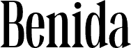 Benida 3D Demo rudeRight font | Fonts2u.com