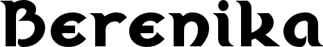 Berenika Bold font